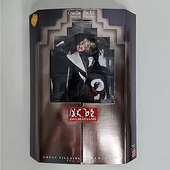 Mattel | Toys | Vintage Mattel X Disney Cruella De Vil Barbie Nib ...